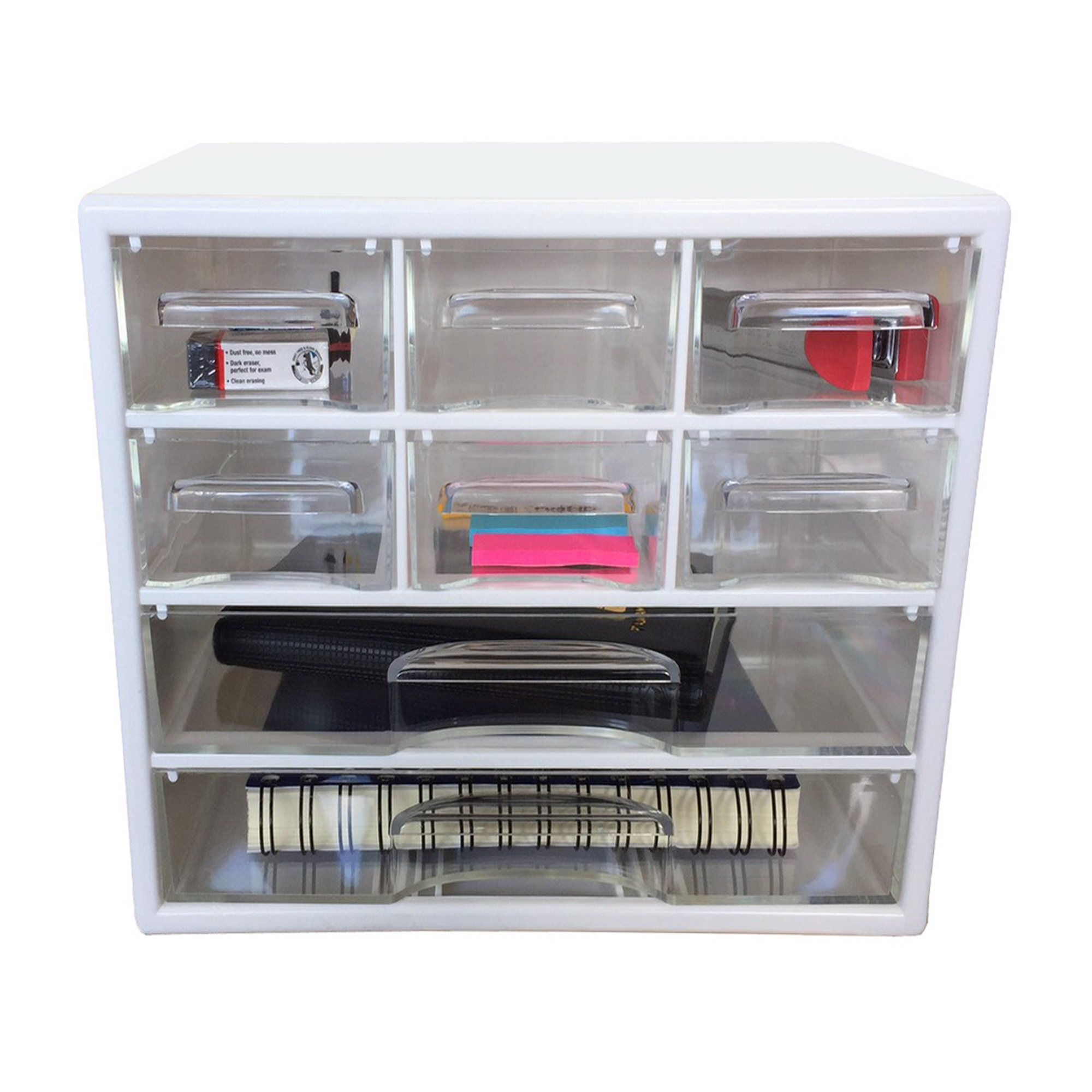 Clear Acrylic Drawer Box 8 Compartments KM1365 - UP